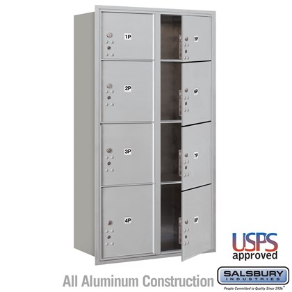 4C Recessed Mounted Parcel Lockers | Mailboxes.com