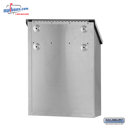 Stainless Steel Mailboxes - Standard - Vertical Style | Mailboxes.com