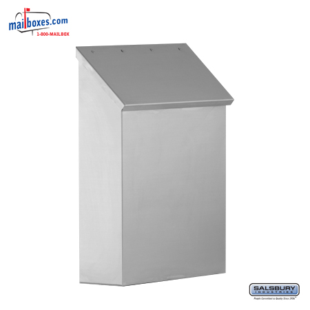Stainless Steel Mailboxes - Standard - Vertical Style | Mailboxes.com