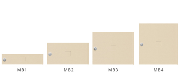 Salsbury 4C Horizontal Mailboxes: Sizes, Styles & Configurations ...