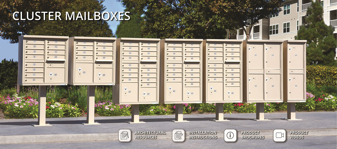 Cluster Mailboxes USPS Cluster Box Units Mailboxes Cluster Mailboxes USPS Cluster Box Units Mailboxes